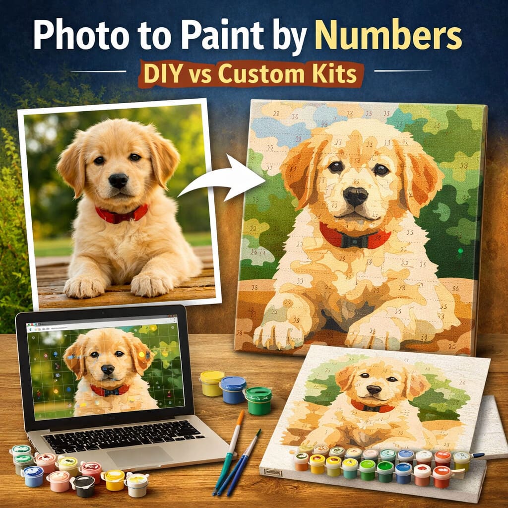 How to Turn a Photo Into a Paint by Numbers (Step-by-Step + Best Optio ...