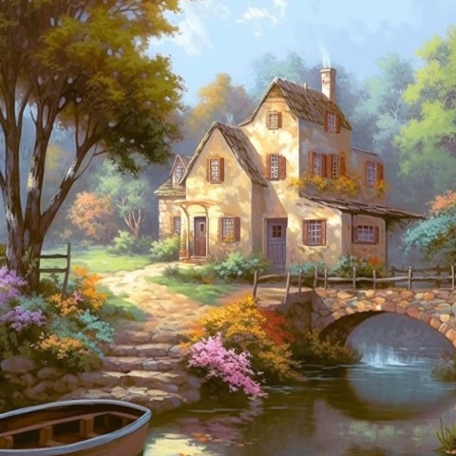 House Paint by Numbers Kits - Painting by Numbers Shop – Painting By ...