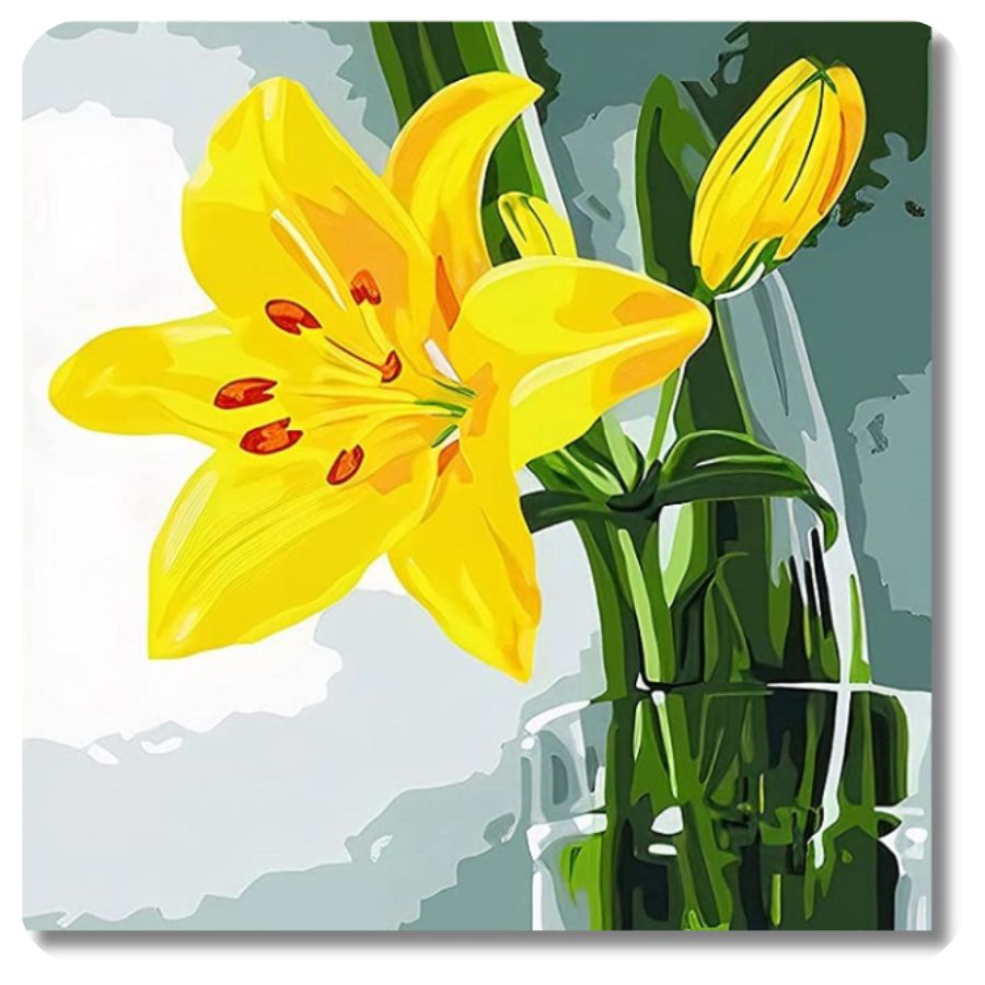 Flowers - Paint by Numbers Kits for Adults – Painting By Numbers Shop