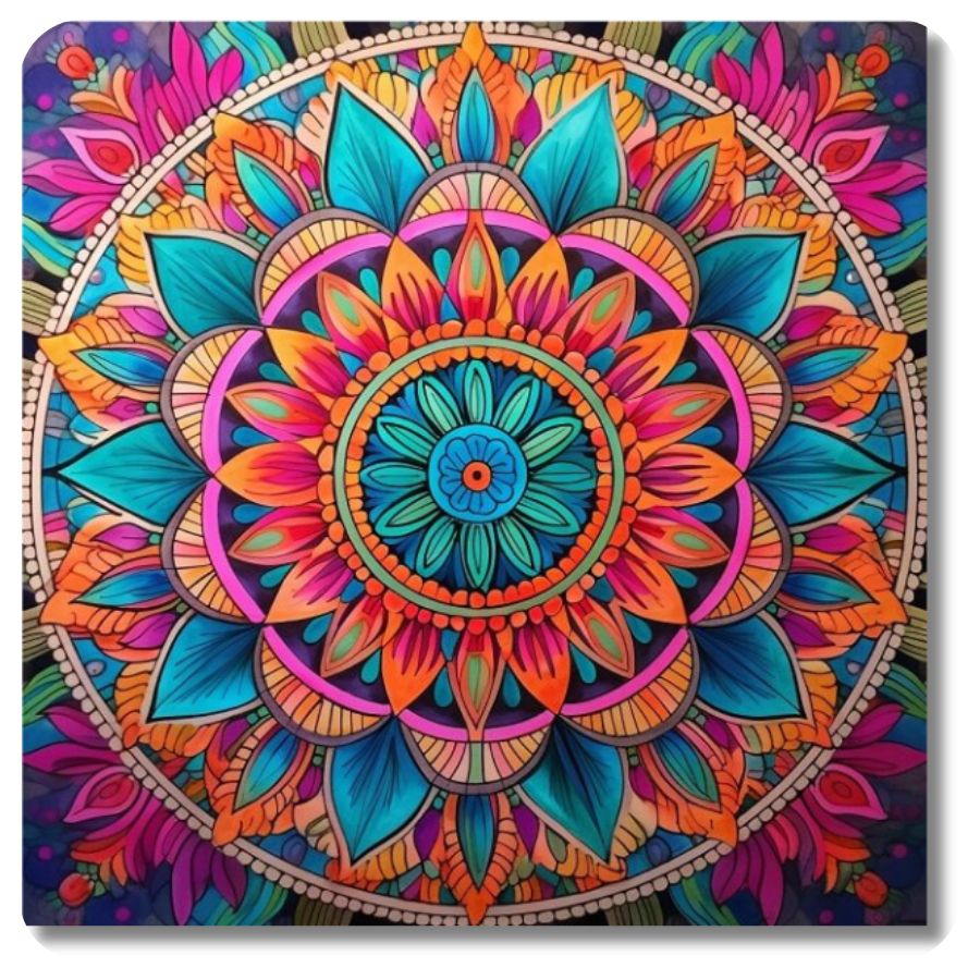 Mandala Paint by Numbers Kits for Adults – Painting By Numbers Shop