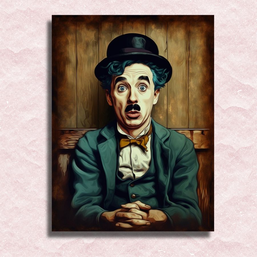 Charlie Chaplin - Paint by Numbers Kit – Painting By Numbers Shop