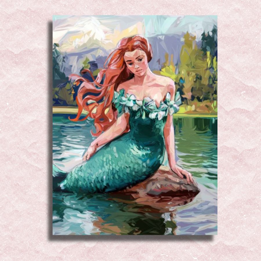 Mermaid Paint by Numbers Kits - Painting by Numbers Shop – Painting By ...