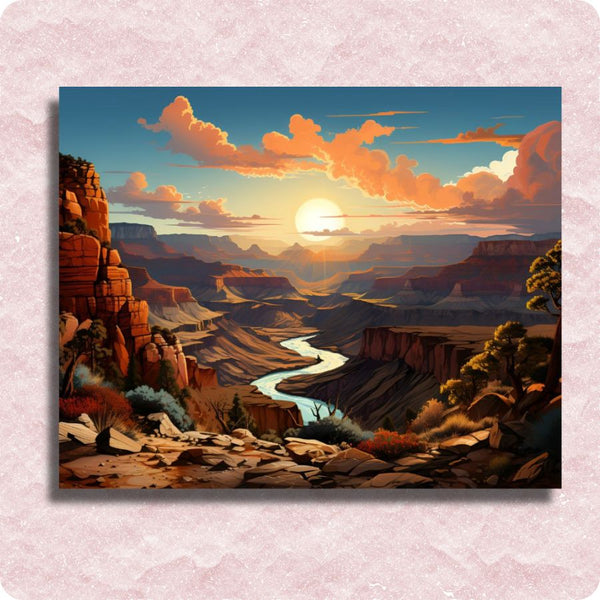 Grand Canyon - Paint by Numbers Kit – Painting By Numbers Shop