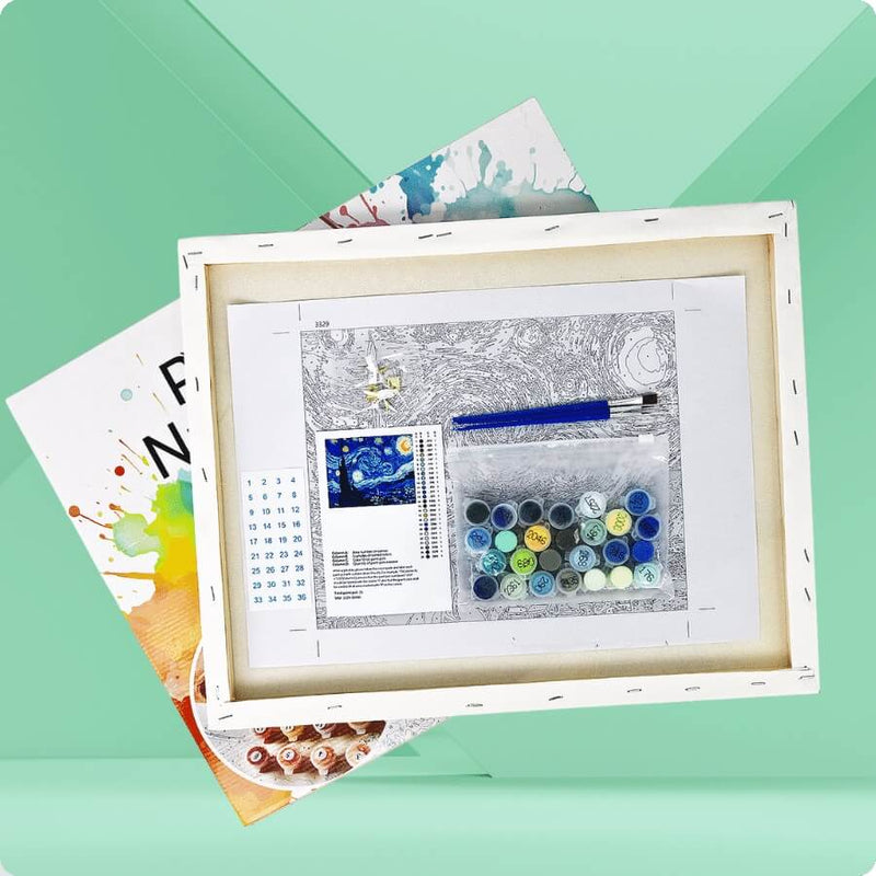 Heartfelt Present - Paint by Numbers – Painting By Numbers Shop