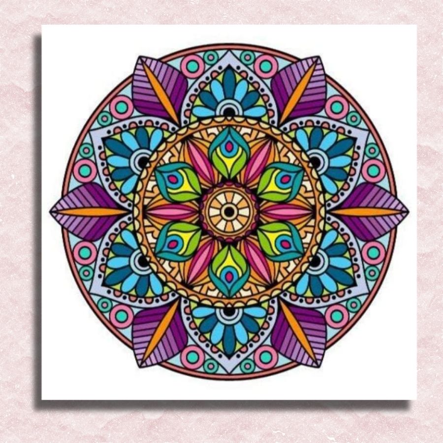Mandala Paint by Numbers Kits for Adults – Painting By Numbers Shop